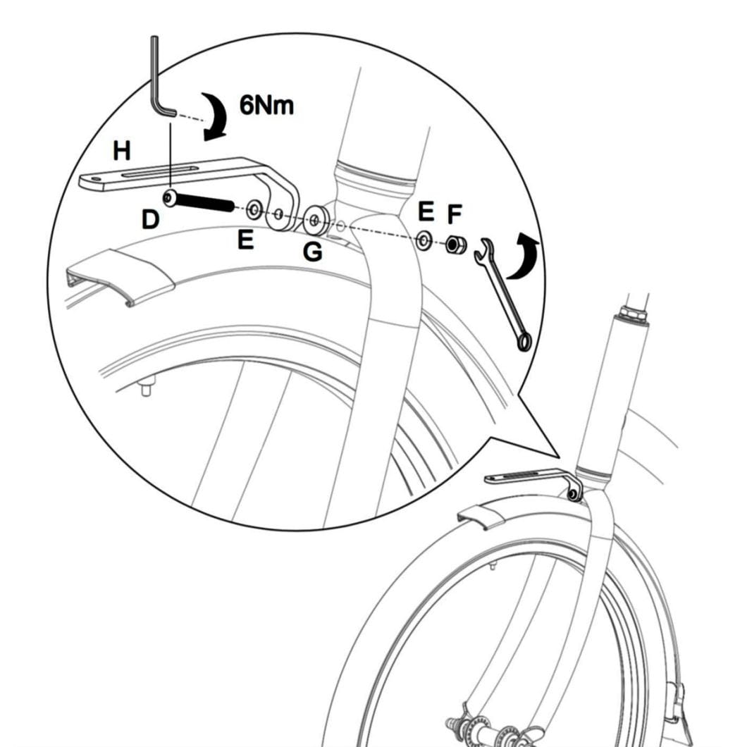 Basil Portland Front Carrier High Vorderrad Rack buy online