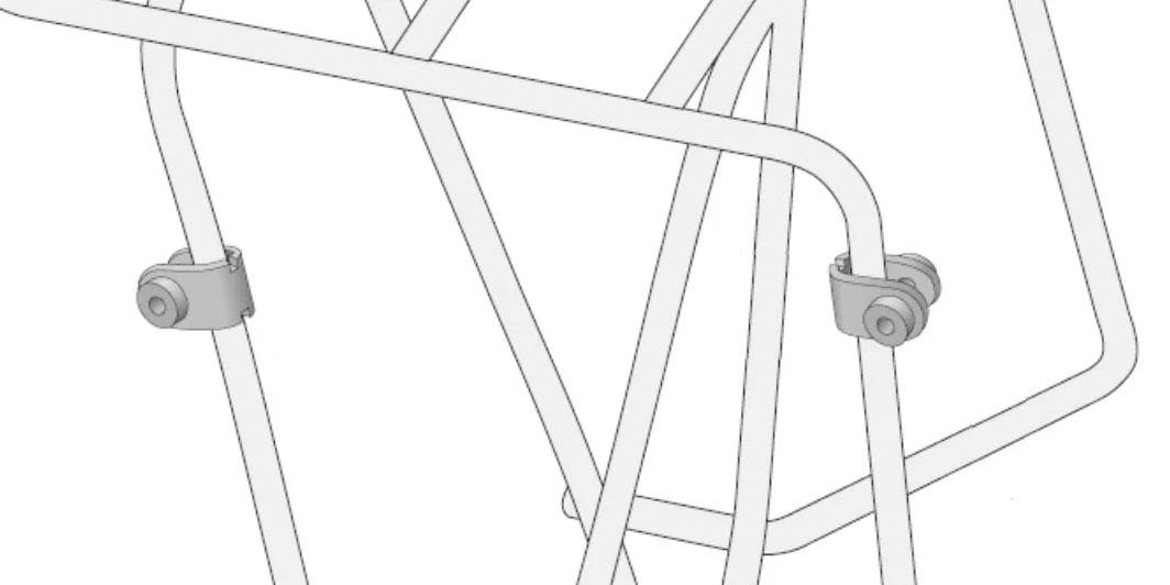 Ortlieb QL3.1 Clamps for 11–16 mm Tube Diameter E191 buy online
