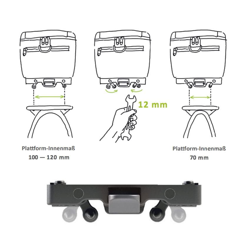 Racktime SNAPIT Adapter Platte für Racktime Gepäckträger online kaufen