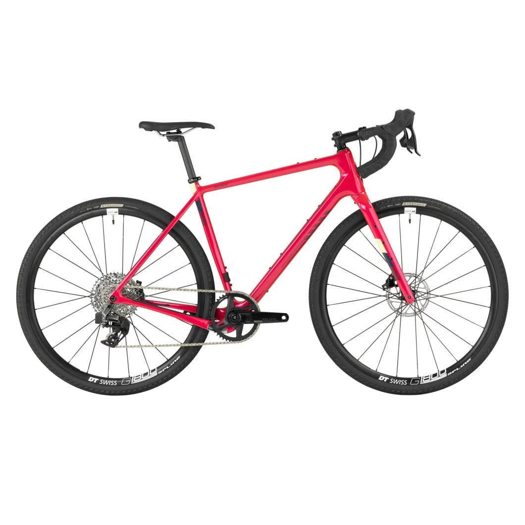 Salsa Warbird Carbon Rival XPLR eTap AXS Gravel Komplettrad 700C Red ...