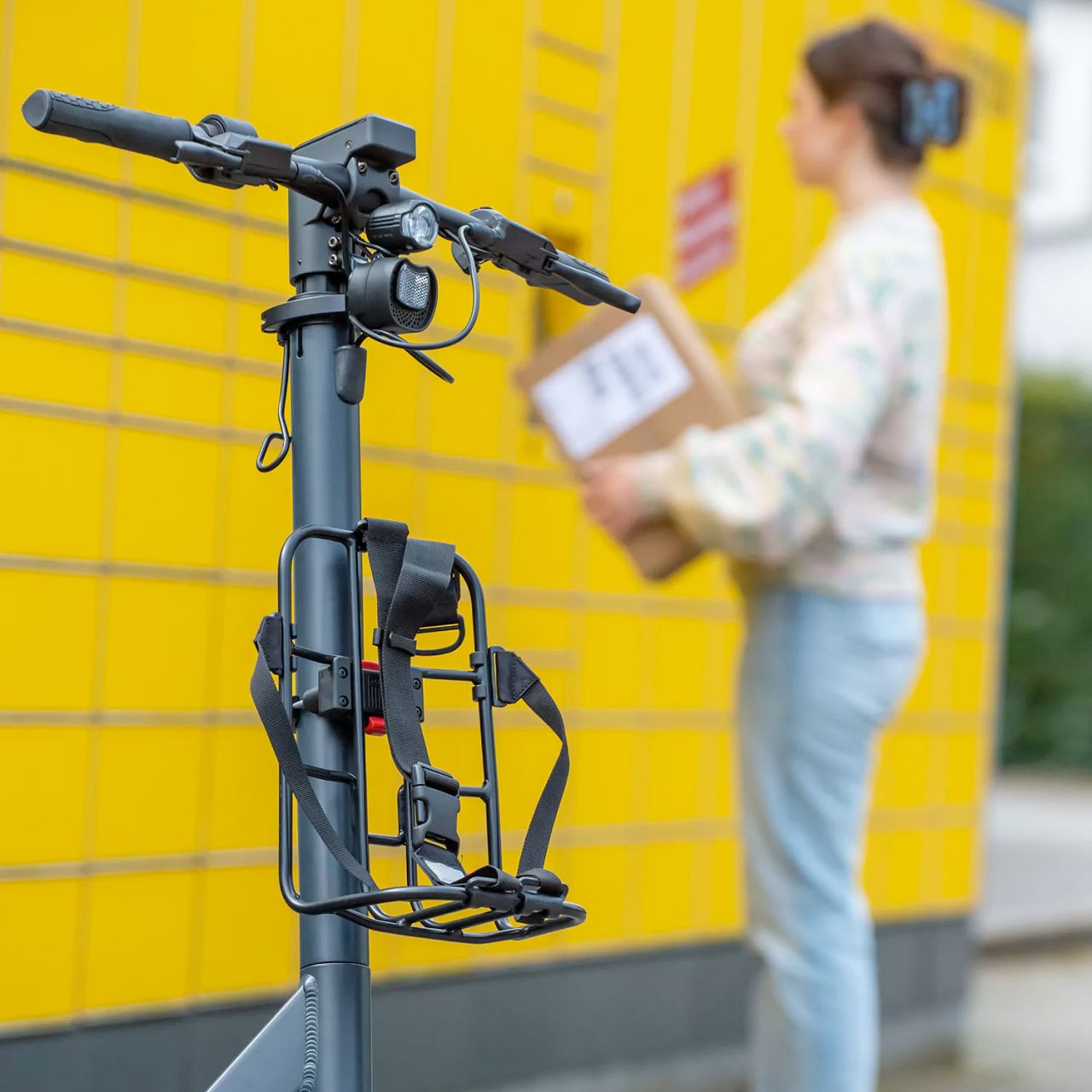 KlickFix Vario Rack detachableer Rack with Gurtband Black buy online