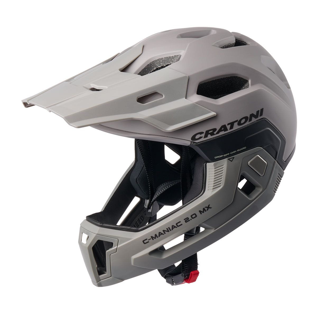 Cratoni C-Maniac 2.0 MX MTB Fullface-Helmet with detachableem Kinnbügel ...