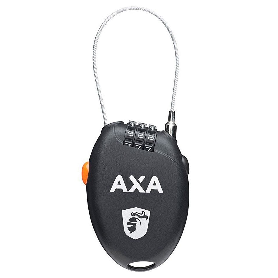 AXA Roll 75 Bike Helmet Lock / Cable Lock with Combination buy online