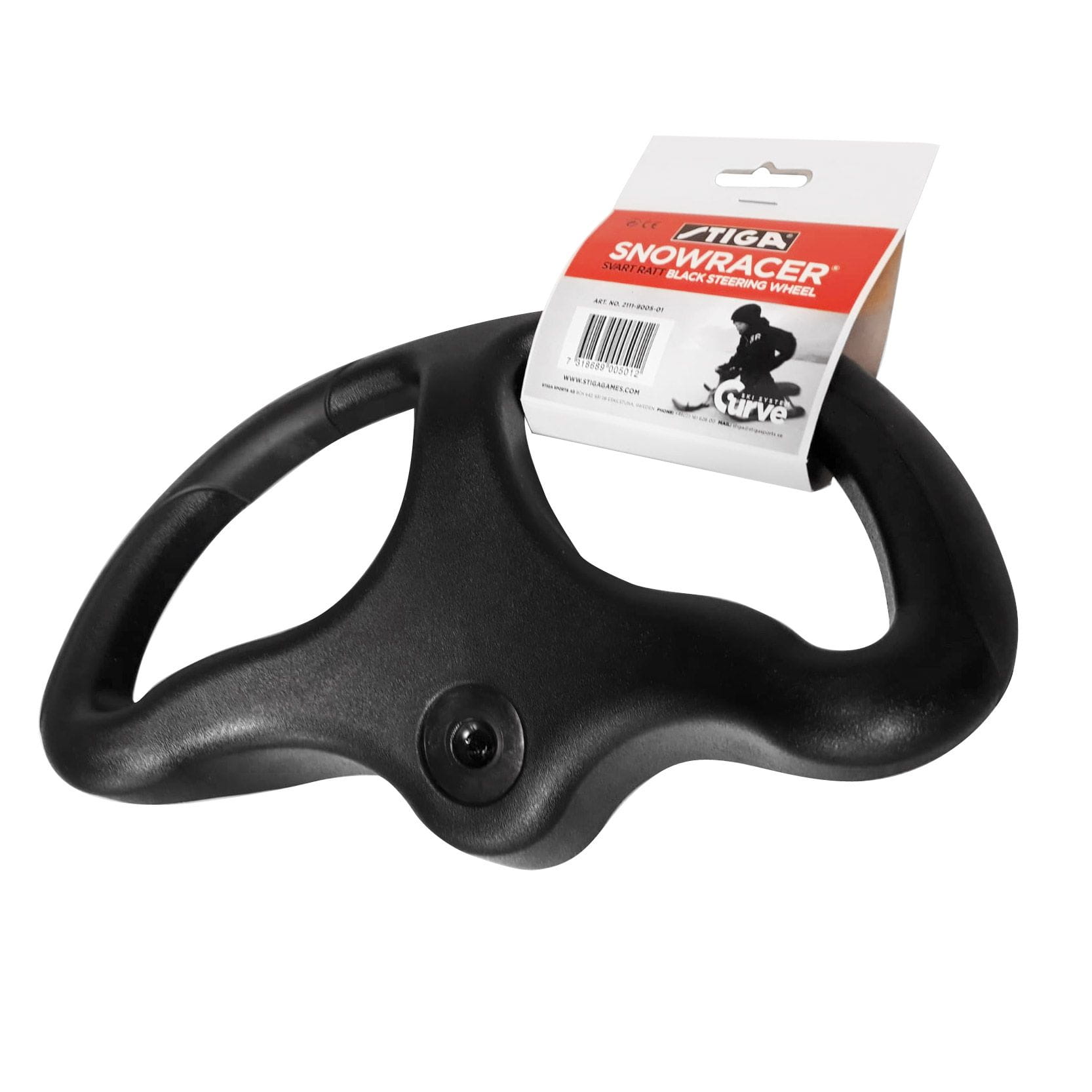 Stiga Lenkrad Curve Steering Wheel für Snowracer Schwarz 2111-9005-01 ...