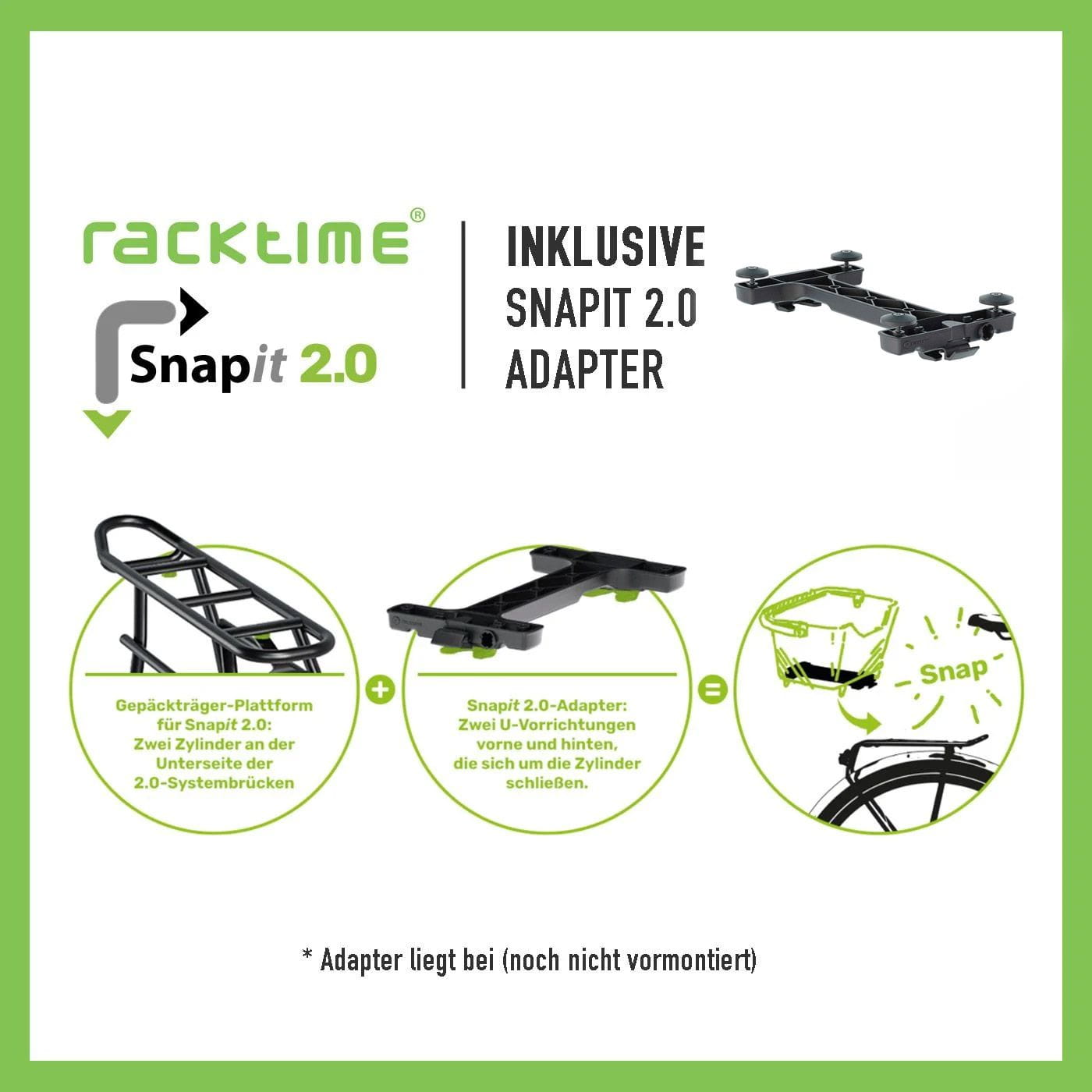 VAUDE Cycle Rack Racktime Gepäckträgertasche 11L online kaufen