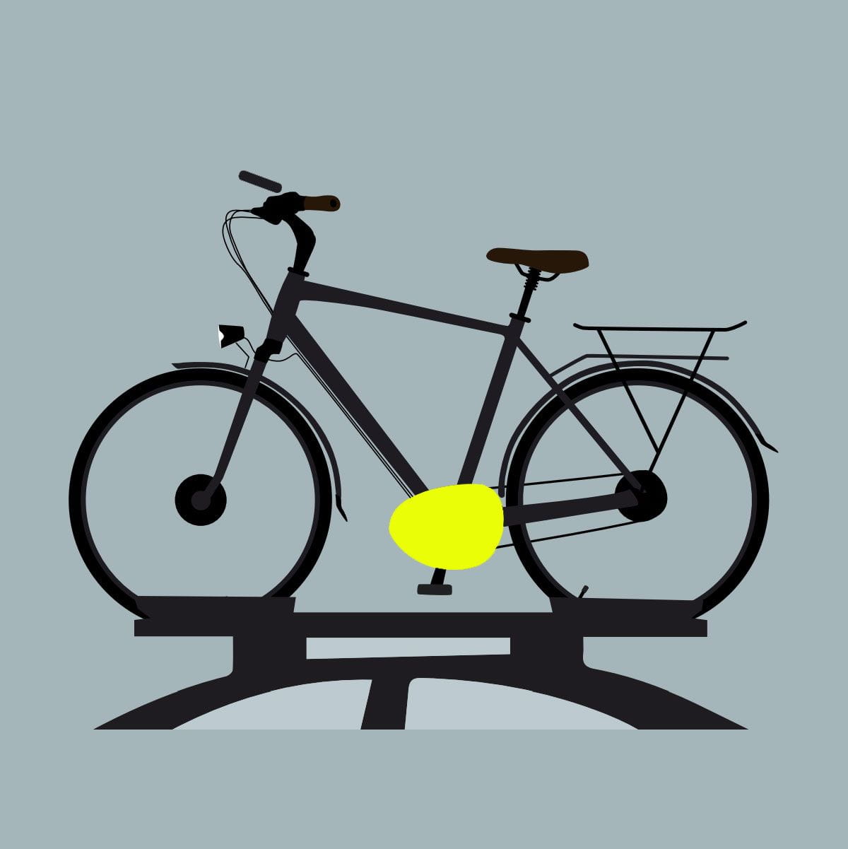 Basil E-Bike Mid Engine Cover Motorschutz Schutzhülle Universal (Bosch ...