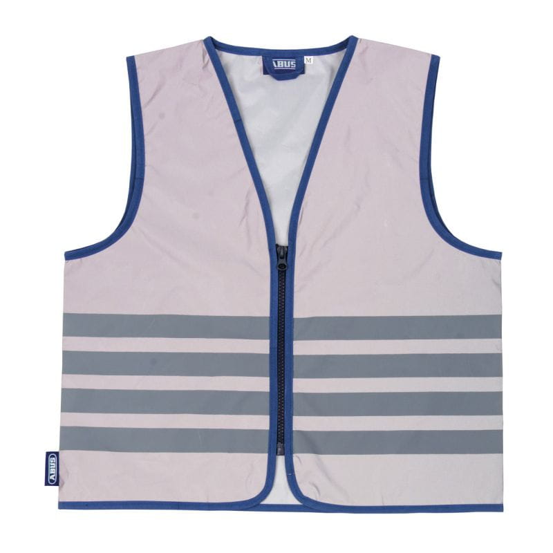 ABUS Lumino Urban Reflex Vest Kids Silber High Visibility Vest buy online