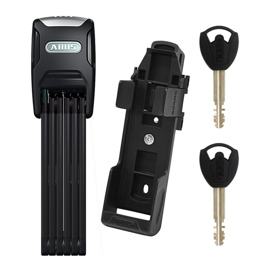 ABUS Bordo 6000KA Alarm XPlus SH Folding Lock (Special order – keyed to ...