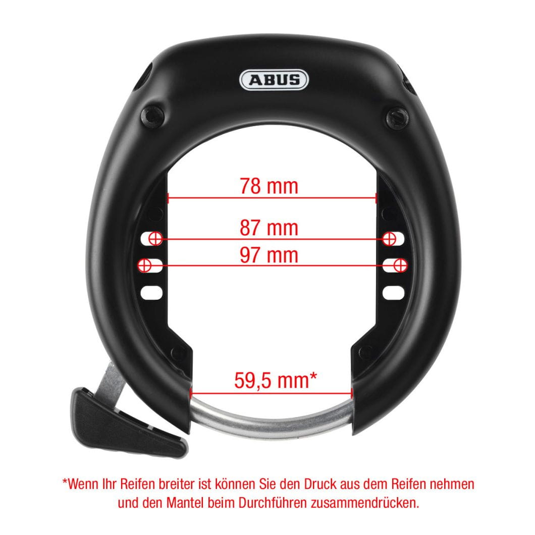 ABUS Shield Plus 5750L Frame Lock (Special order – keyed to code) buy ...