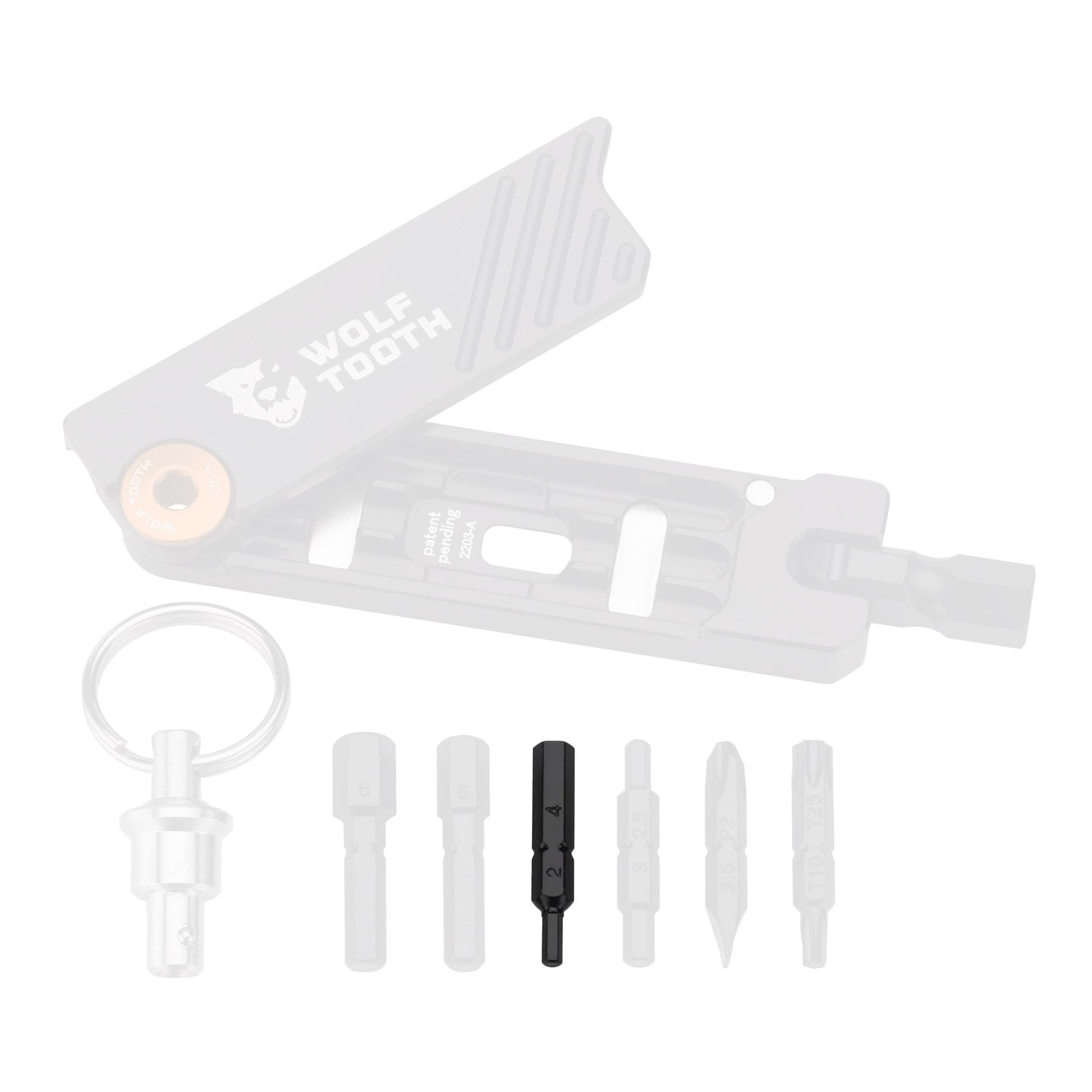 Wolf Tooth 6-Bit Multi-Tool Replacement Part 2mm /4 mm Hex Bit online ...