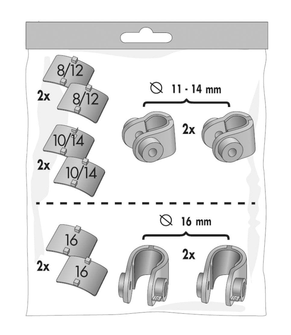 Ortlieb QL3.1 Clamps for 11–16 mm Tube Diameter E191 buy online